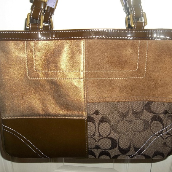 Coach | Bags | Rare Coach Ho5j8f69 Patchwork Ew Tote | Poshmark